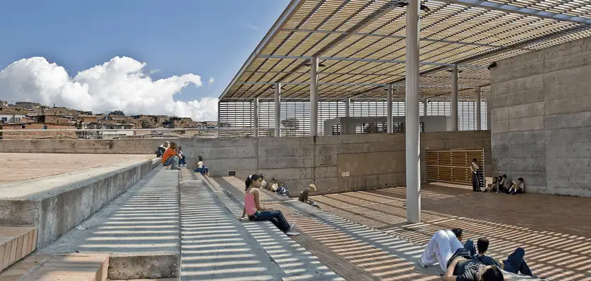 Tomás Carrasquilla Library Park - La Quintana - Libraries, Cultural ...