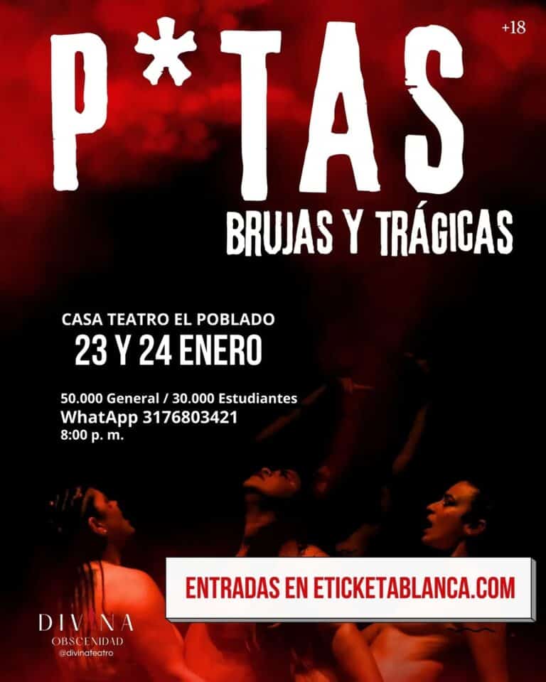 Whores, witches and tragic women - Culture, Theater - Medellín - Eventario