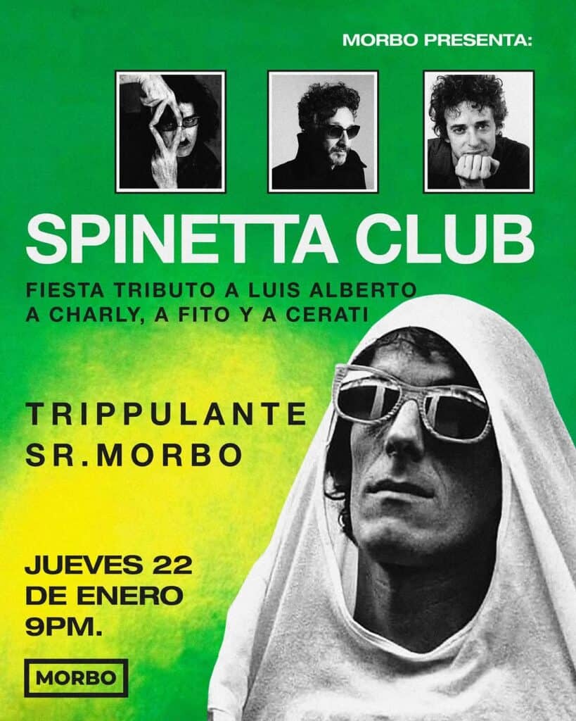 SPINETTA CLUB - Fiesta Tributo a Luis Alberto, a Charly, a Fito y a ...
